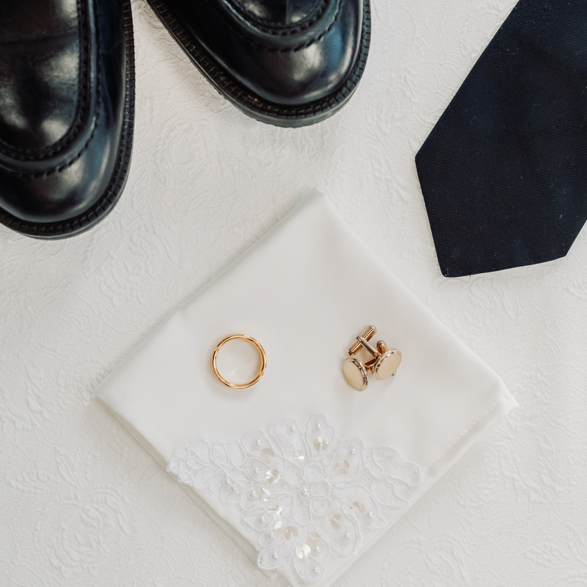 Gentlemen's Pocket Square Made From Wedding Dress | Unbox the Dress ...